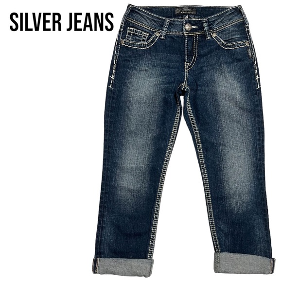 Silver Jeans | Jeans | Silver Jeans Suki Capri Western Glove Works ...